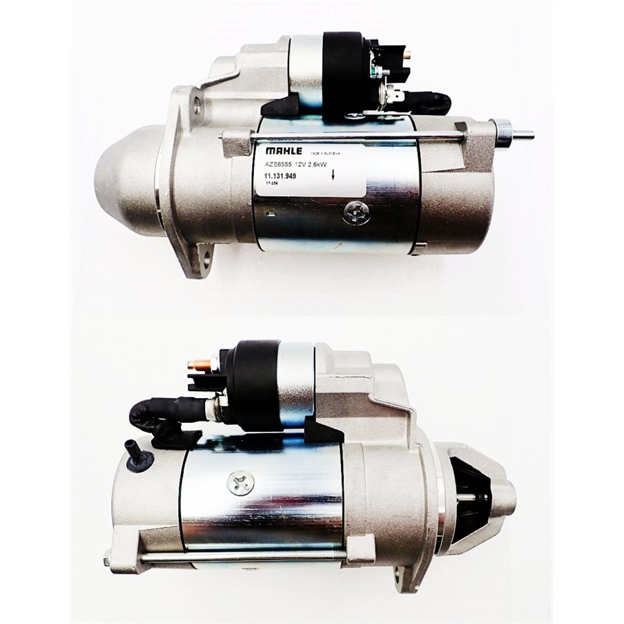 Starter Motor - 12V / 2.6kW [9-Tooth][Dust-Proof]