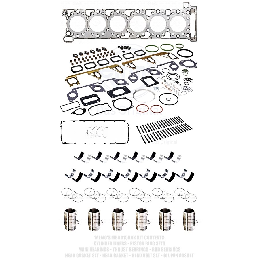 Re-Ring Inframe Kit - DD15 / OM472